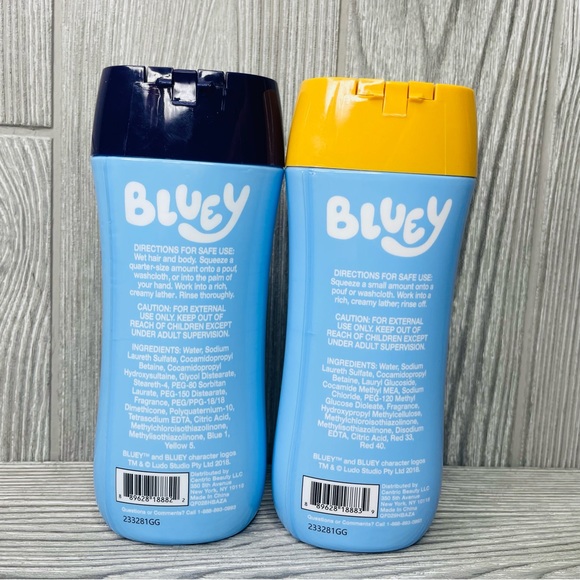 Bluey | Bath | New Bingo And Bluey Body Was And 3 In Shampoo 8oz ...